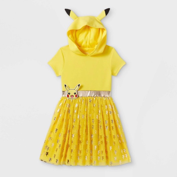 Pokemon | Costumes | Nwt Girls Pokemon Pikachu Cosplay Tutu Dress ...